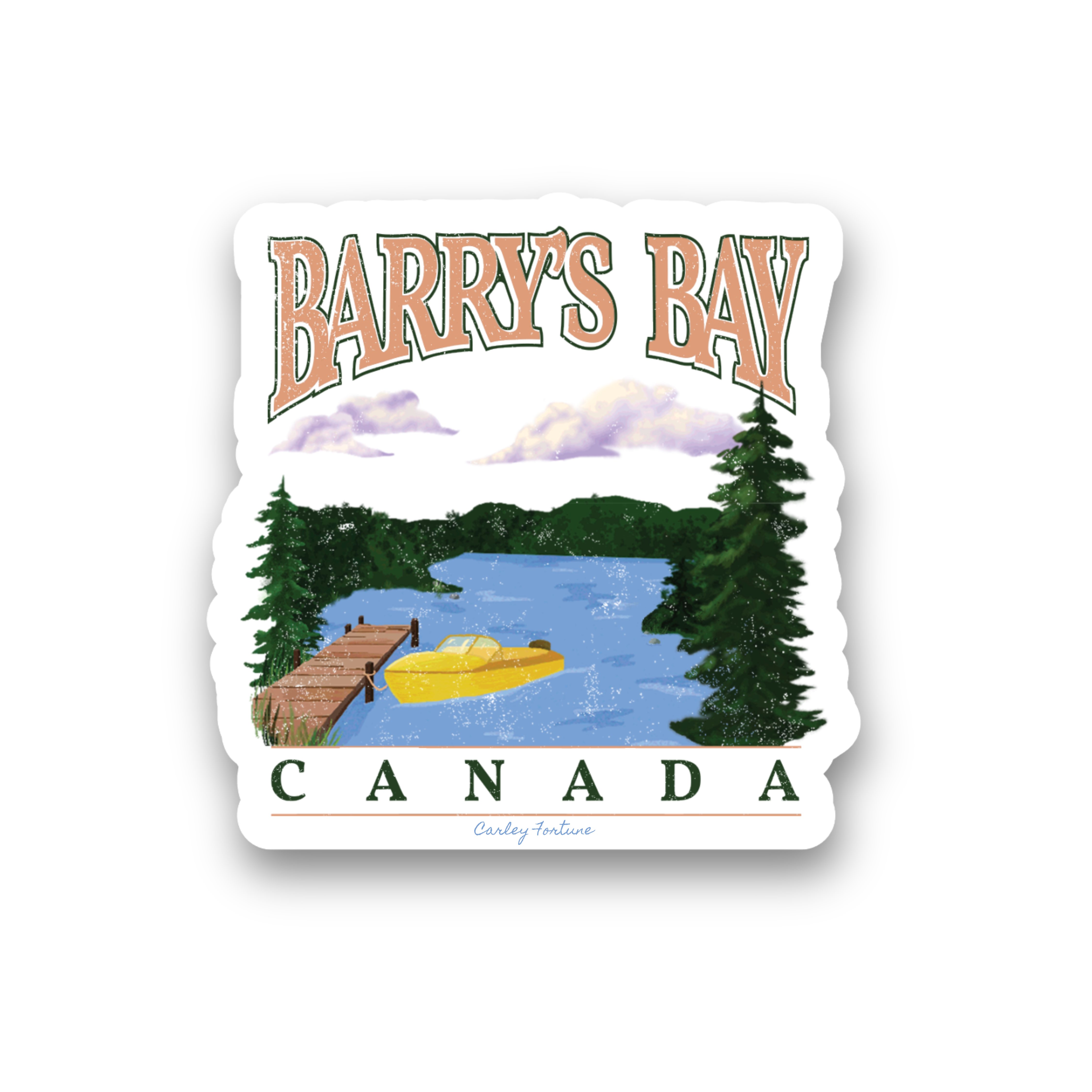 Barry's Bay Sticker – CarleyFortune